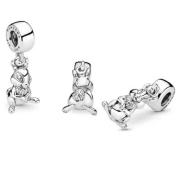 Pandora | Jewelry | Pandora Disney Bambi Thumper Rabbit Dangle Charm ...